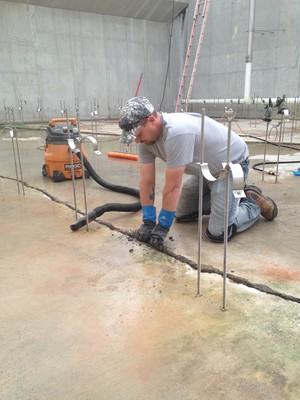 Concrete Repair with Kitted Kryton System - Kryton